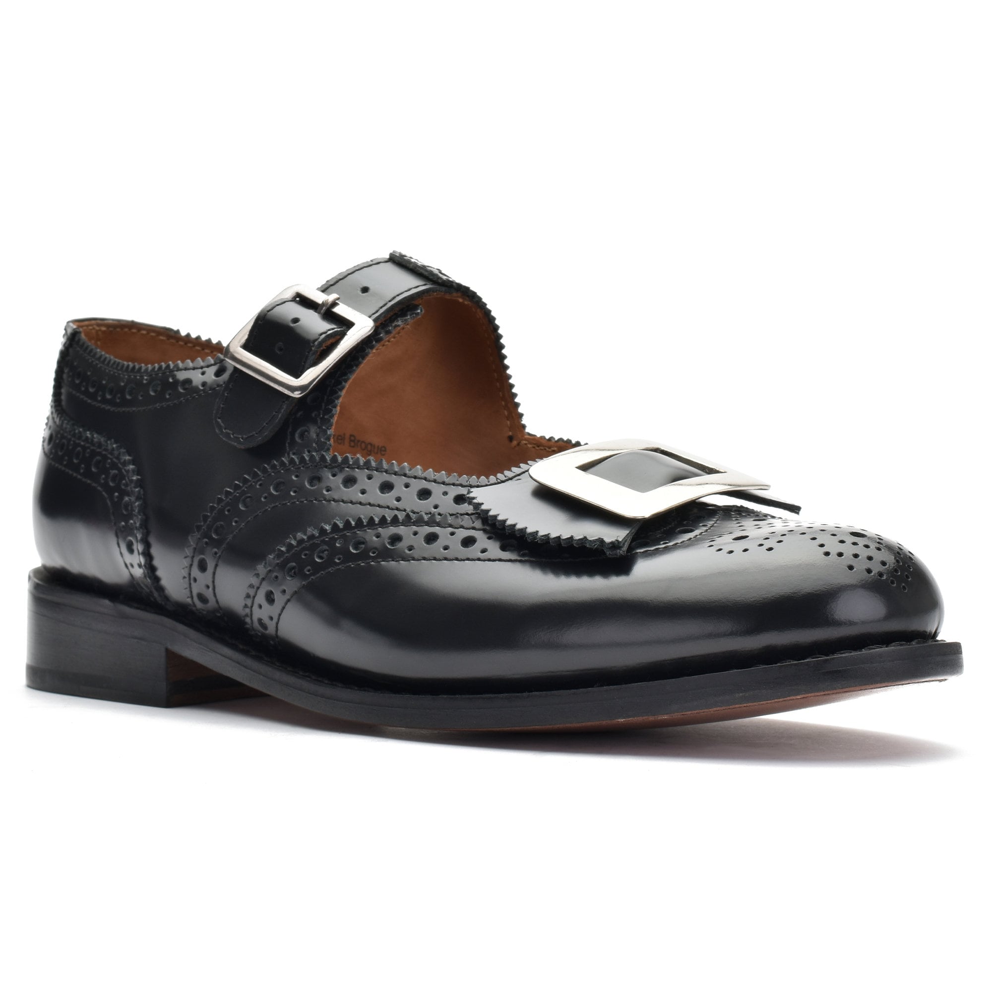 Buckle Brogues | Leather Scottish Dress Shoes for Trews & Kilts ...