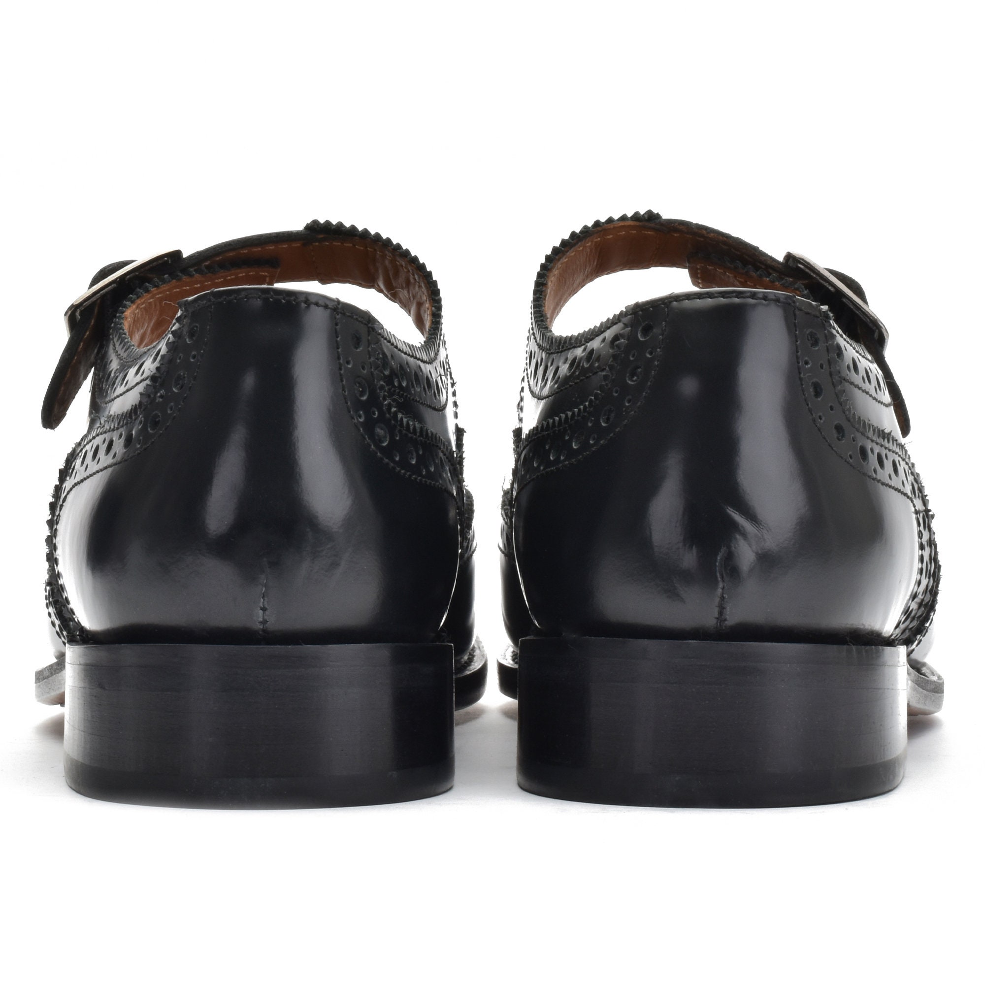 Buckle Brogues | Leather Scottish Dress Shoes for Trews & Kilts ...
