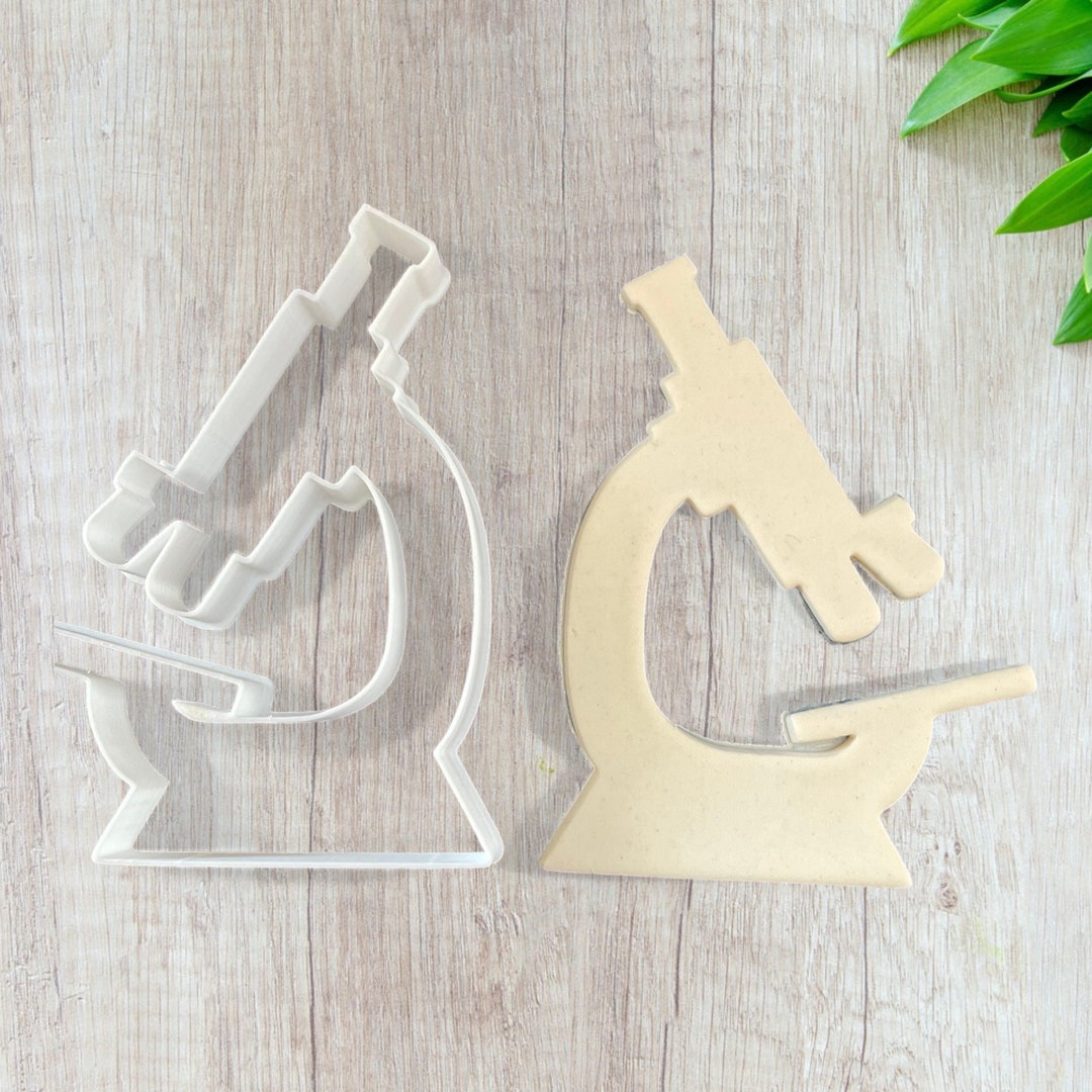 Laboratory Microscope Cookie Cutter for Making Shortbread Biscuits ...