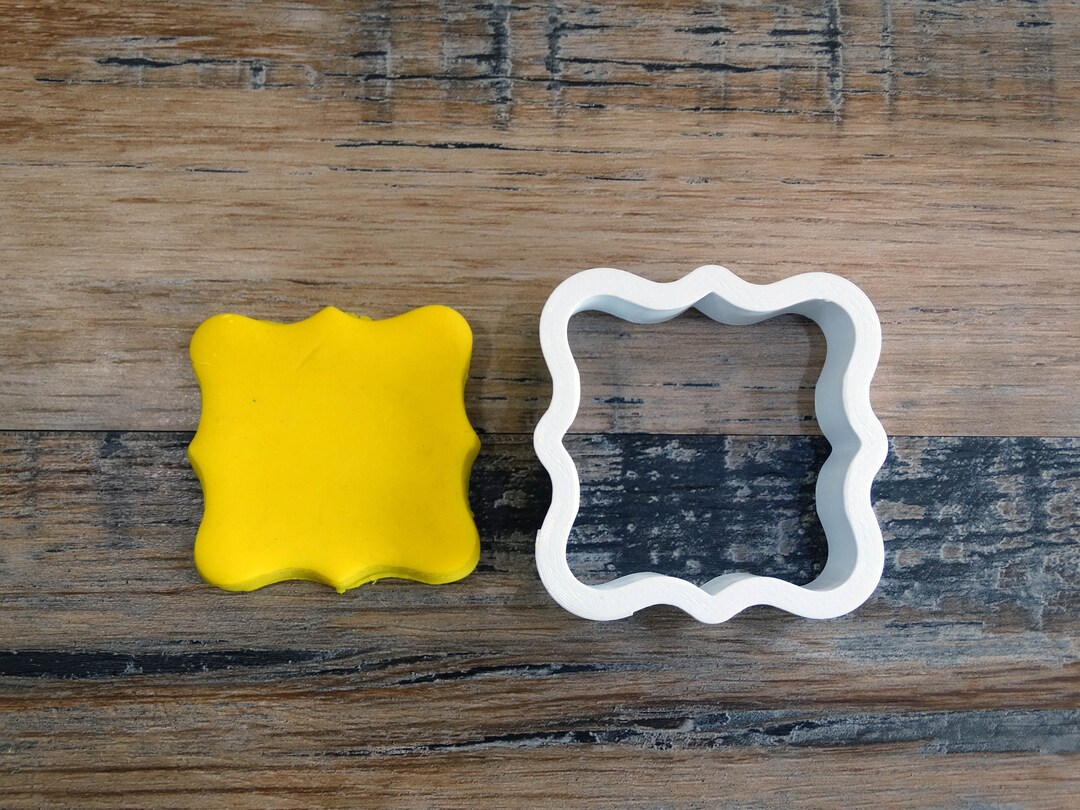 Elegant Square Shape Cookie Cutter for Making Shortbread Cookies ...