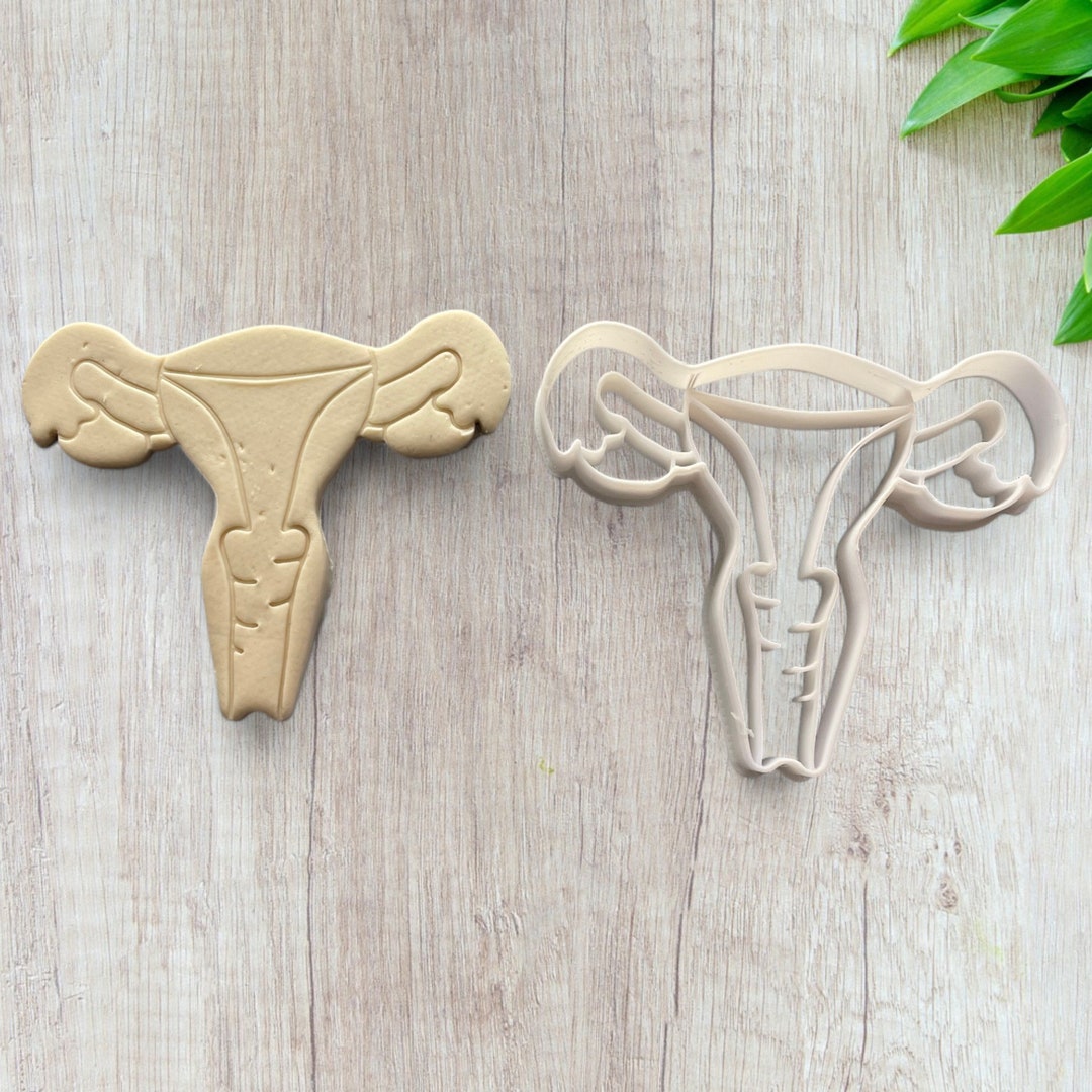 Uterus Shape Cookie Cutter for Making Sand Biscuits, Pastry, Sugar ...
