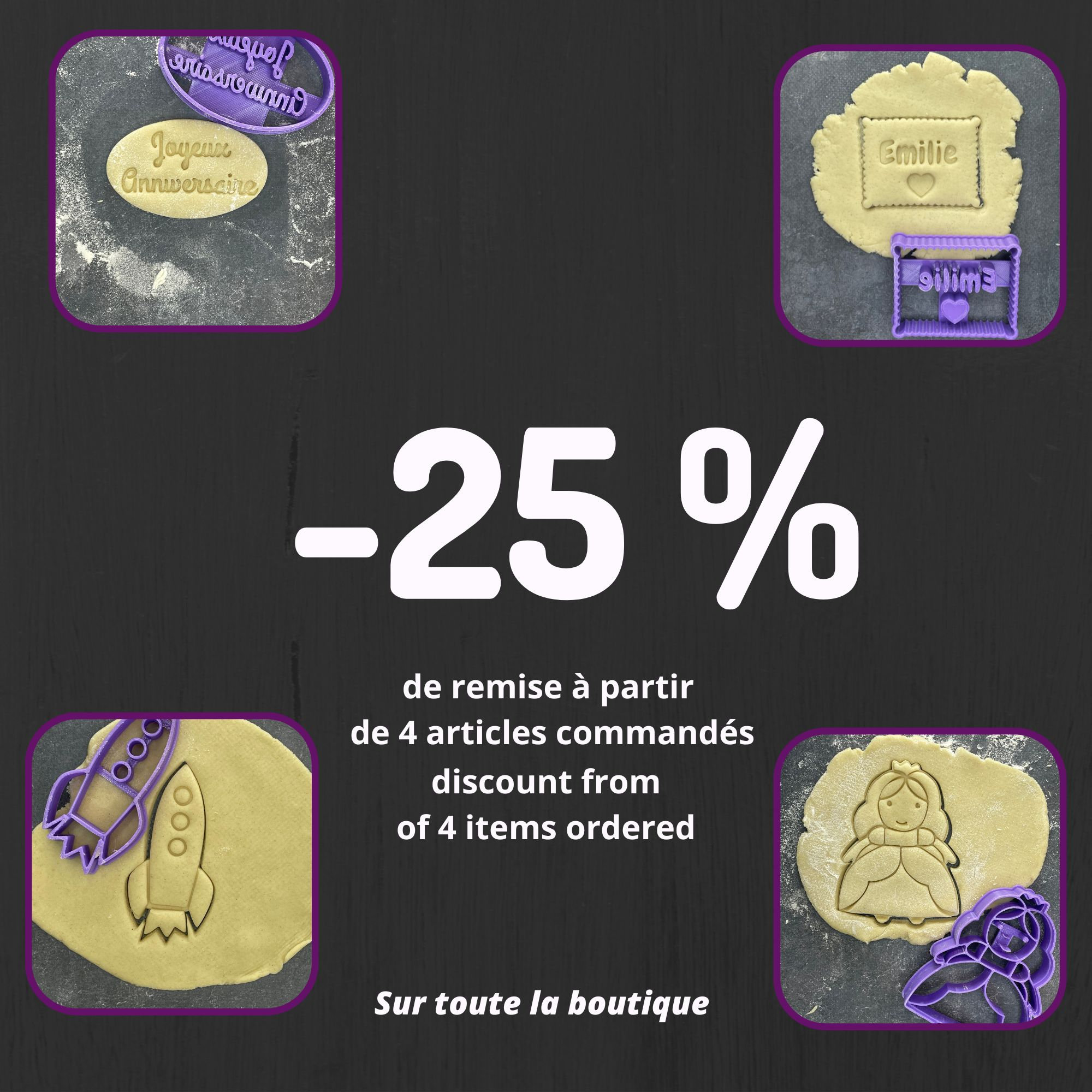 BALLOON PLAGE Cookie Cutter Shape for Making Shortbread Pastry Sugar ...