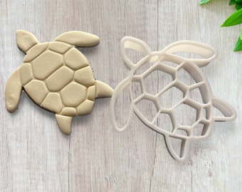 Sea Turtle Cookie Cutter With Detail - Etsy