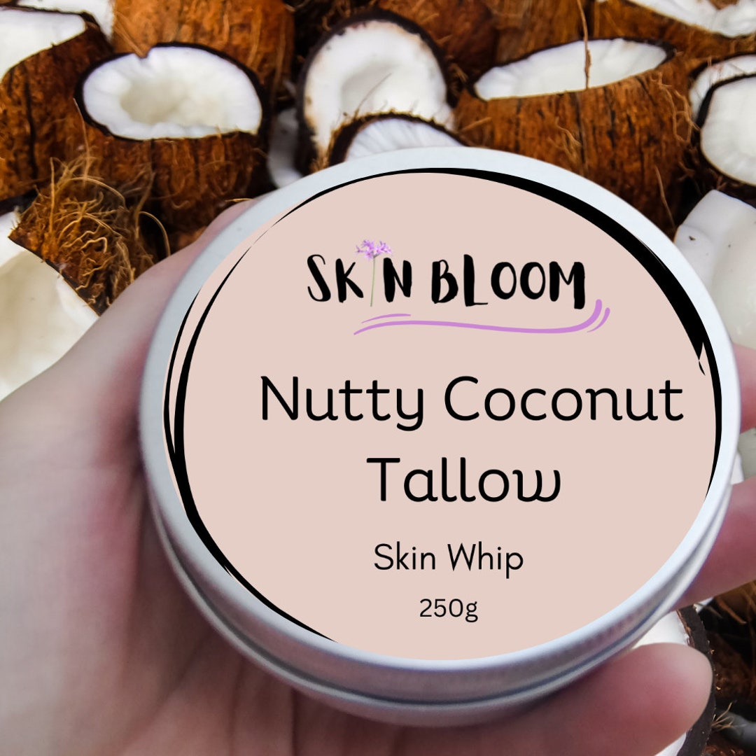 Organic Coconut Tallow Skin Whip, Skin Cream, Triple Purified, Cold ...