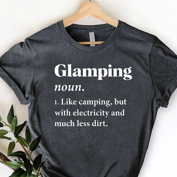Glamping Shirt - Etsy