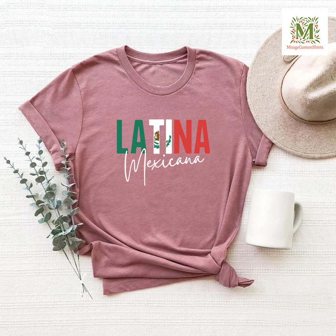 Latina Shirts, Mexicana Shirt, Mexican Mom Gift, Hispanic Heritage ...