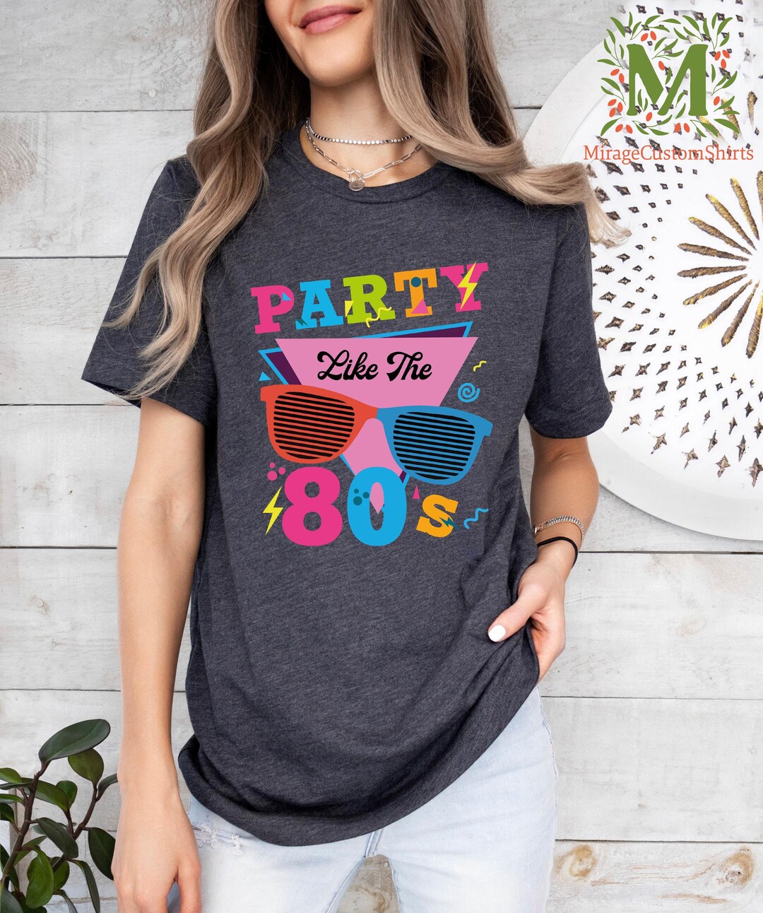 80's Tshirt, 80s Party Like 80s Shirt, 80s Gift for Birthday, 80's Gift ...