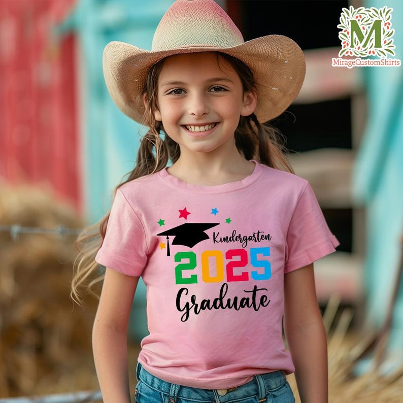 Kindergarten Graduate 2026 T-shirt, Graduation Gift for Kindergarten ...
