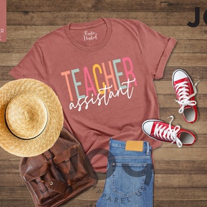 SPED Teacher Assistant Shirt, Paraprofessional Shirt, Teacher Aide ...