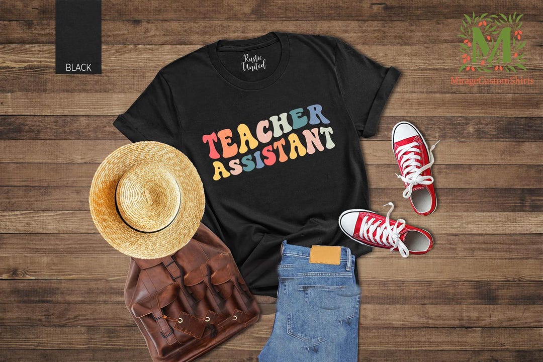 Teacher Assistant Gift,substitute Teacher Shirt,assistant Gift From ...