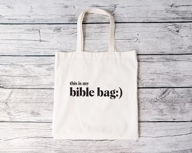 Christian Tote Bag Bible Accessories Bible Bag for Women - Etsy