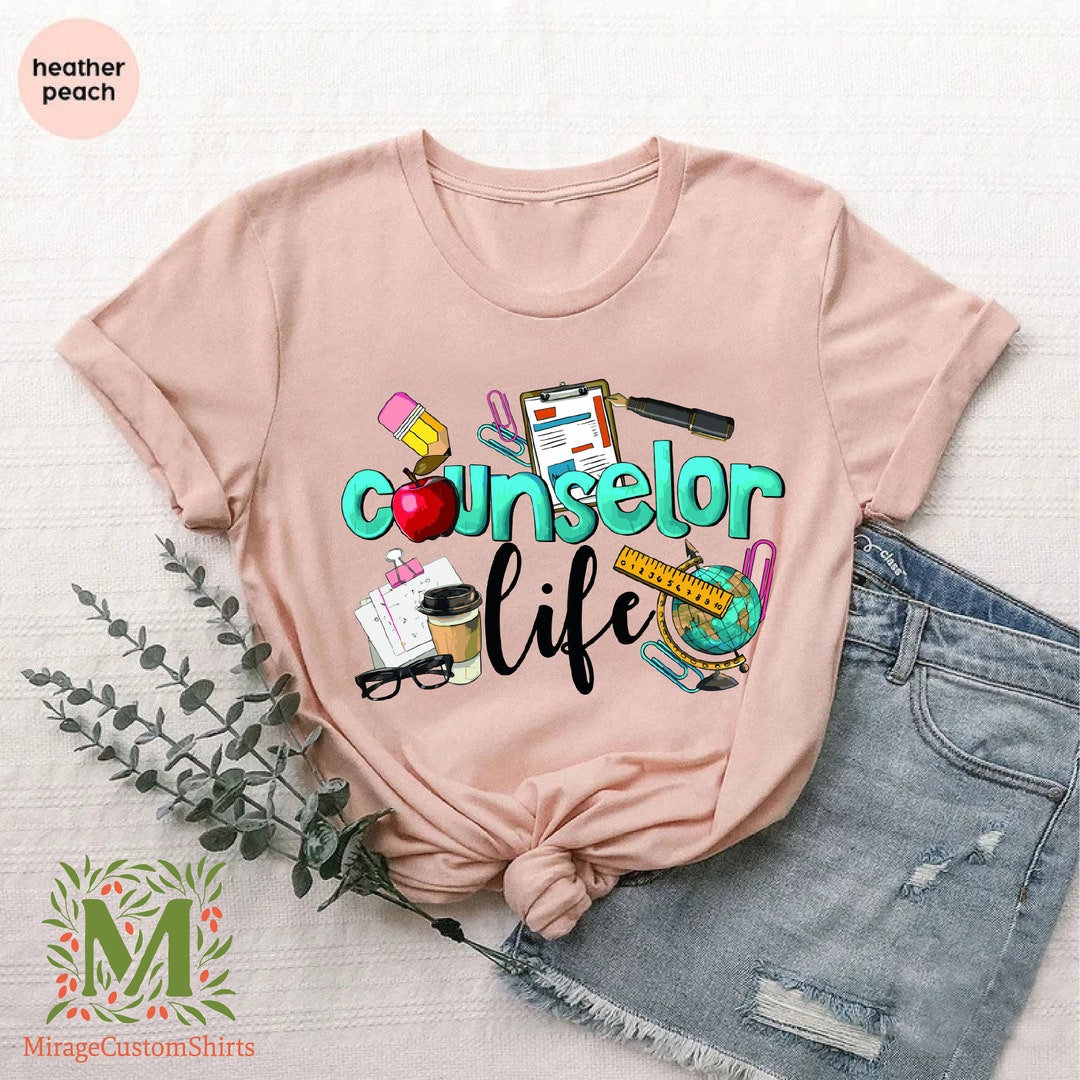 Counselor Life Shirt, Counselor Gifts, Counselor Matching Shirts ...