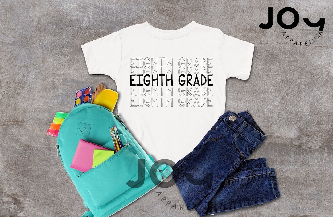 Middle School Shirt,8th Grade Shirt, Eighth Grade Teacher Shirt,8th ...