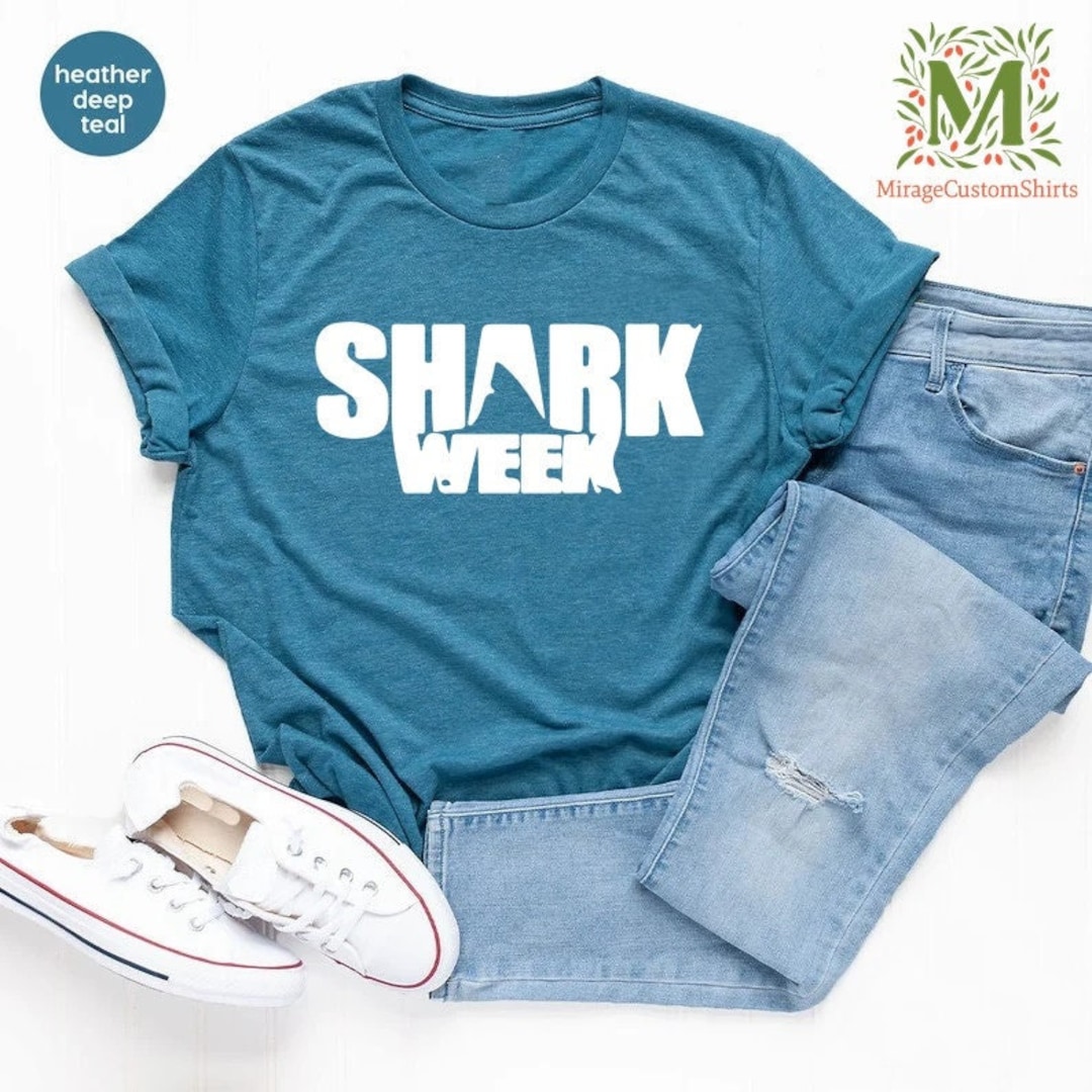 Shark Week Shirt, Shark Week Gifts, Save the Sharks, Shark Clothing ...