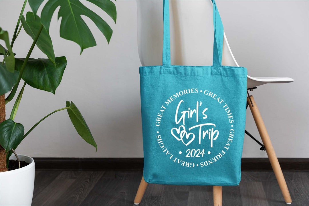 Girls Trip Tote Bag,2024 Girls Trip Bag, Girls Weekend Gift, Girls ...