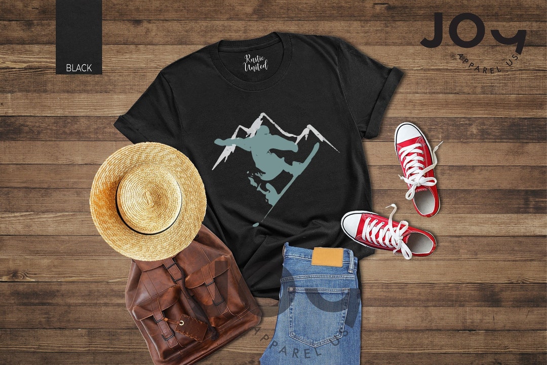 Snowboarding Shirt, Ski Lover T Shirt, Snowboarder Shirts, Winter ...
