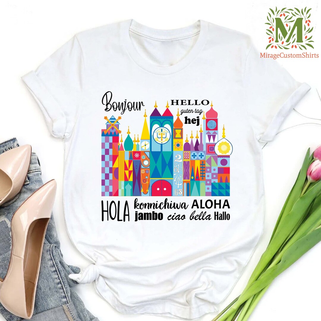 World Languages Hello Shirt, Disney Family Vacation Shirt, Epcot World ...