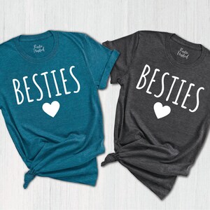 Best Friends Matching Shirt,gift for Besties,cute Besties Shirt,mom and ...