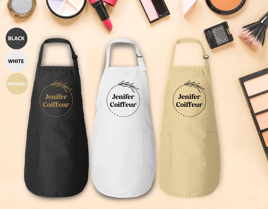 Custom Hair Stylist Apron,personalized Coiffeur Apron,hair Stylist Gift ...