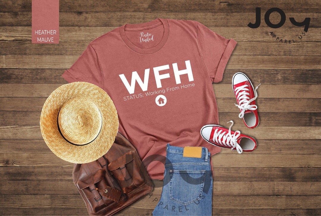 Work From Home Shirt, Home Office Shirt, Remote Working, WFH Shirt ...