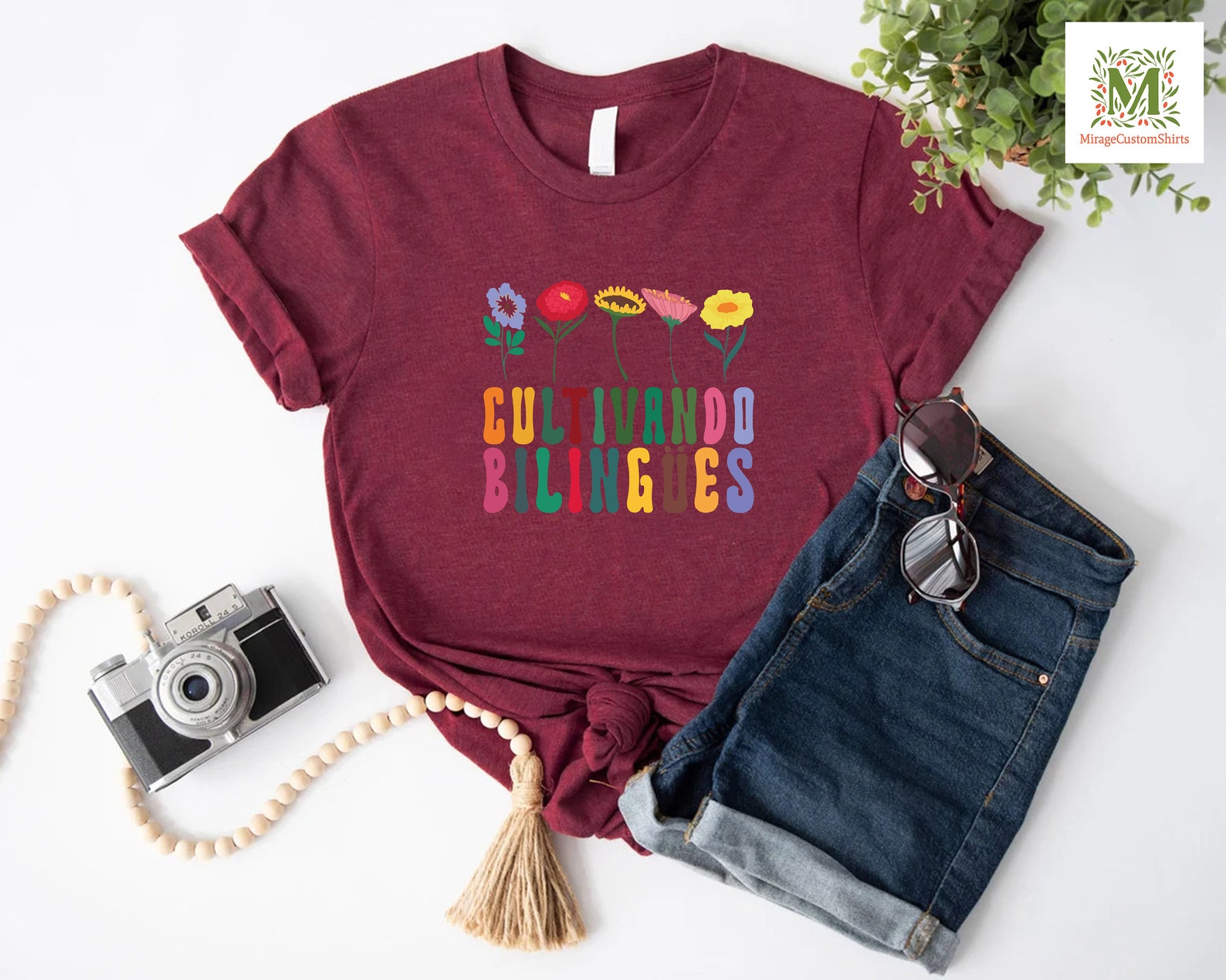 Cultivando Bilingües Shirt, Spanish Teacher Shirt, Bilingual Teacher ...