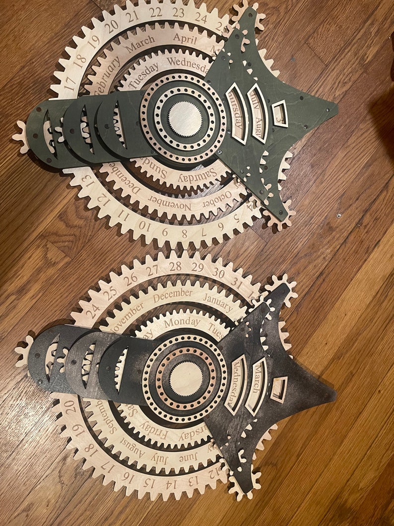 Perpetual Calendar - Etsy