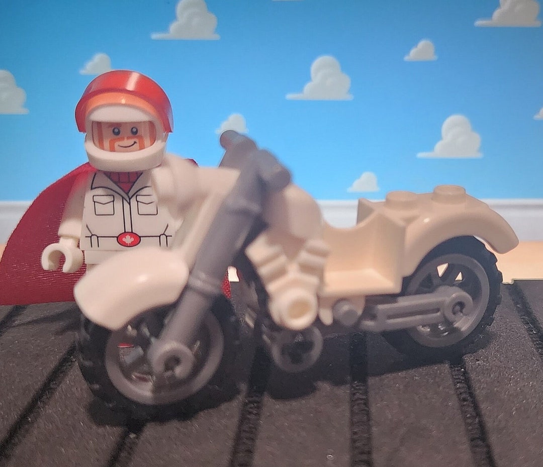 Duke Kaboom Toy Story Custom Minifigure With Black Stand - Etsy