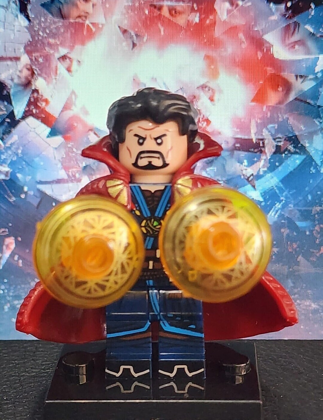 1doctor Strange Minifigure Buildingblock Custom Made With - Etsy