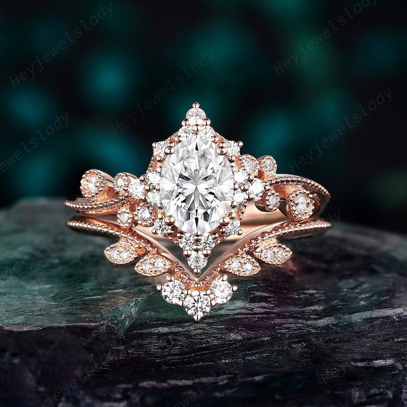 Nature Engagement Ring - Etsy