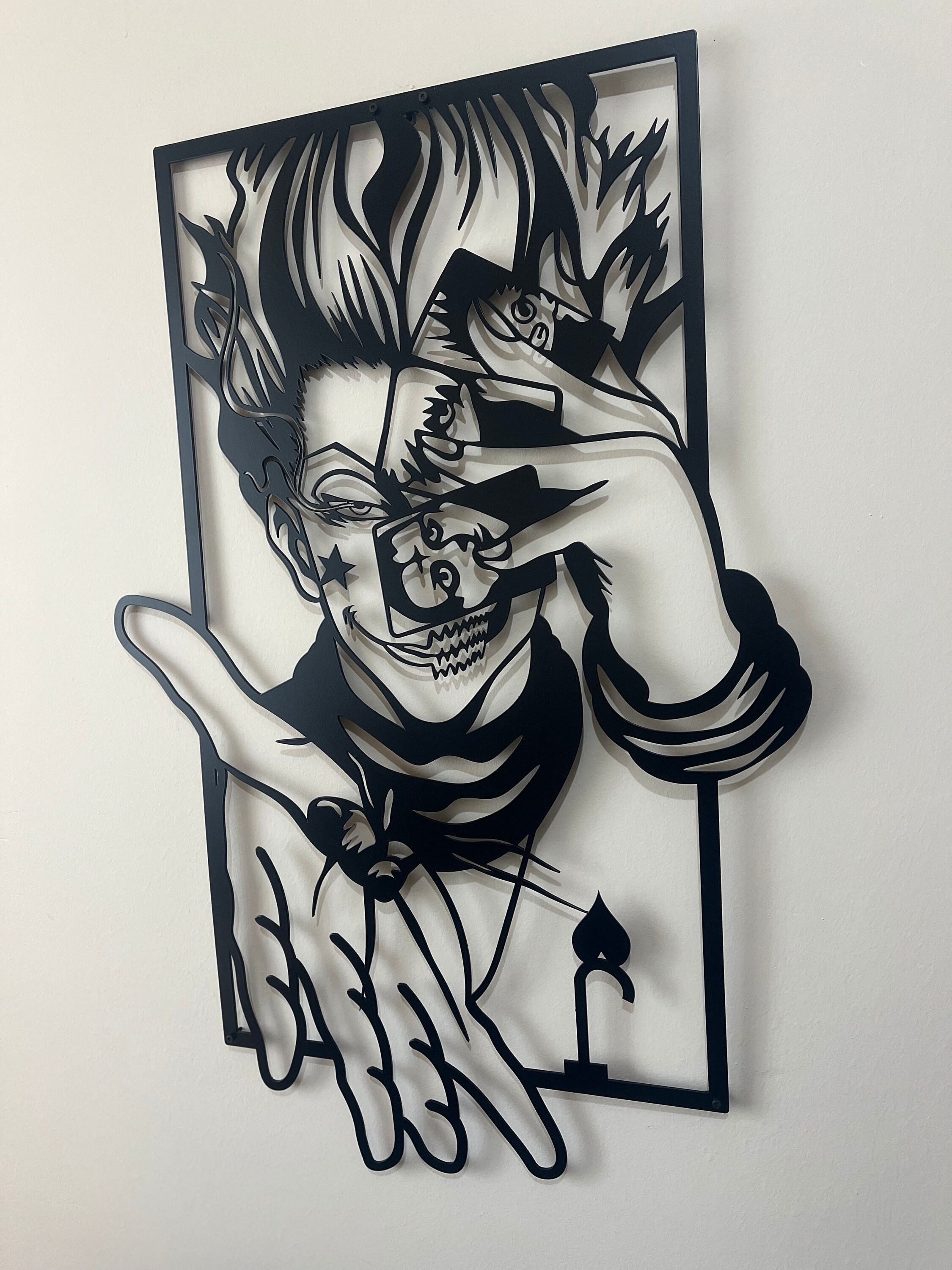 Anime Metal Wall Art - Etsy