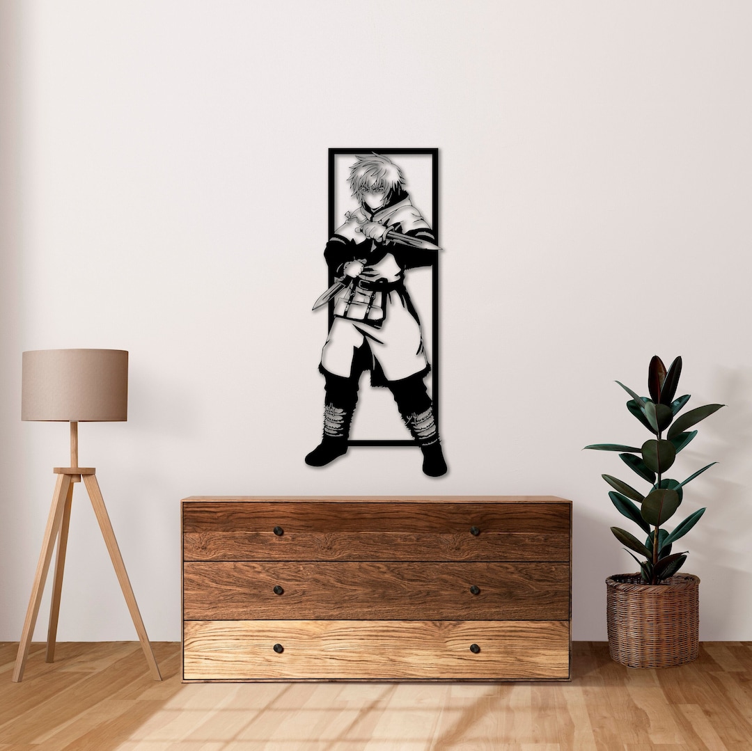 Anime Metal Wall Art Anime Wall Decor - Etsy