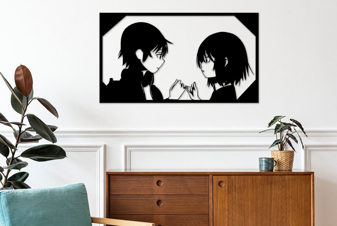 Anime Metal Wall Art - Etsy