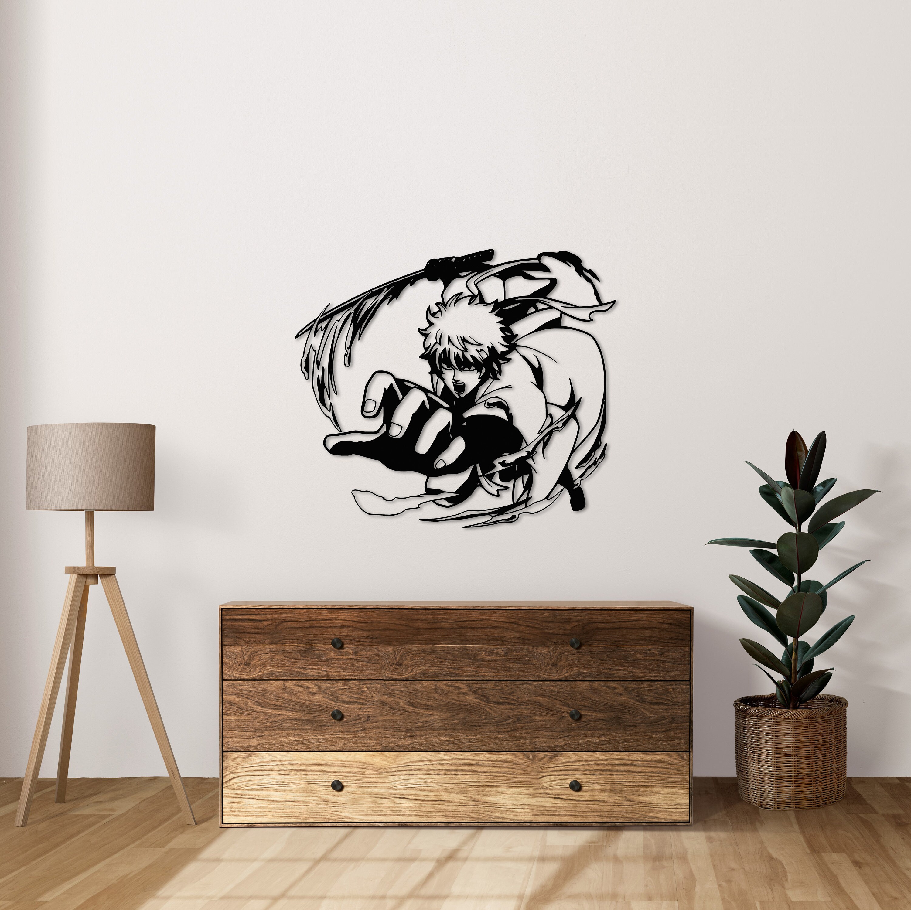 Anime Metal Wall Art - Etsy