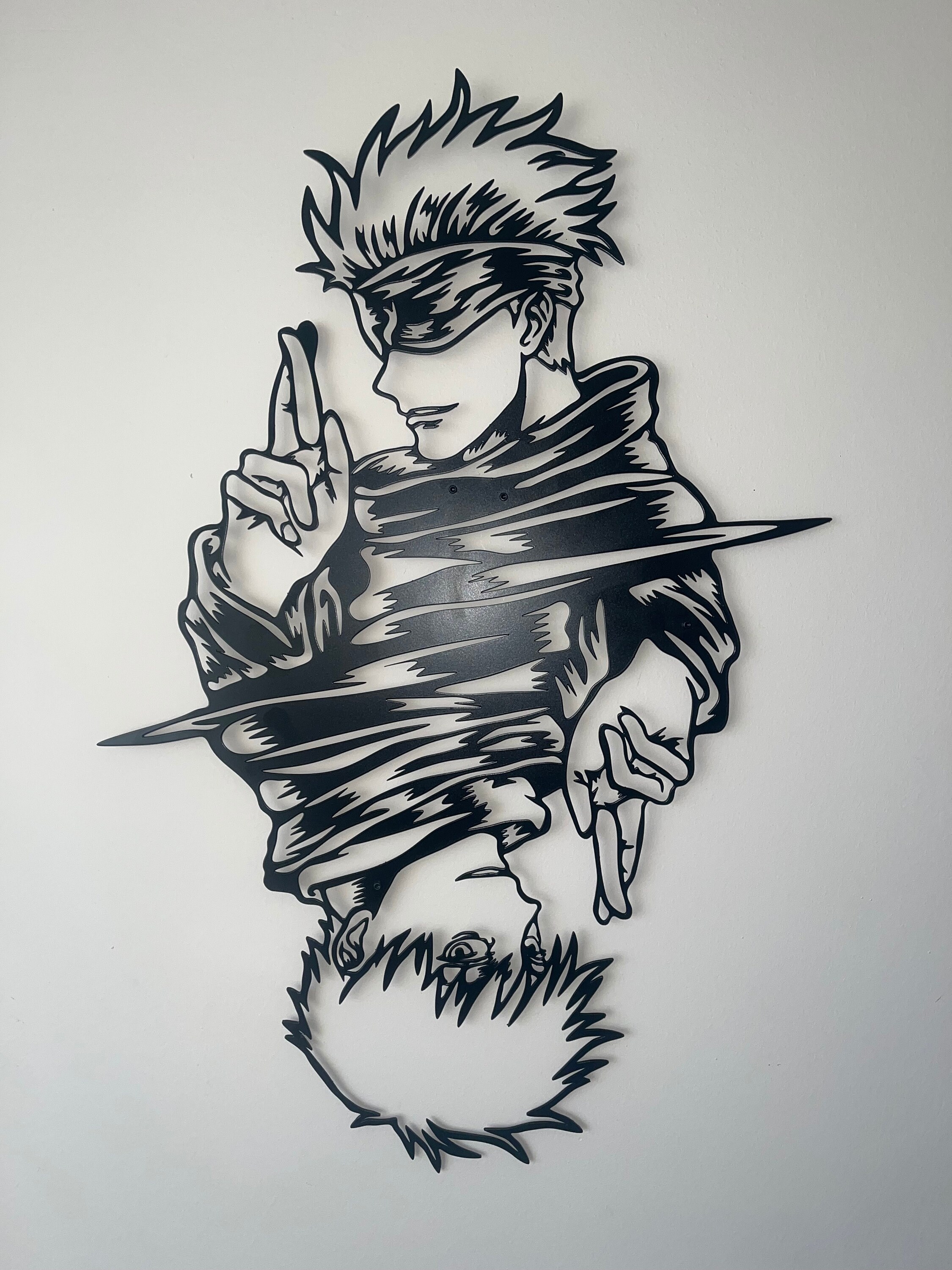 Anime Metal Wall Art Anime Wall Decor - Etsy