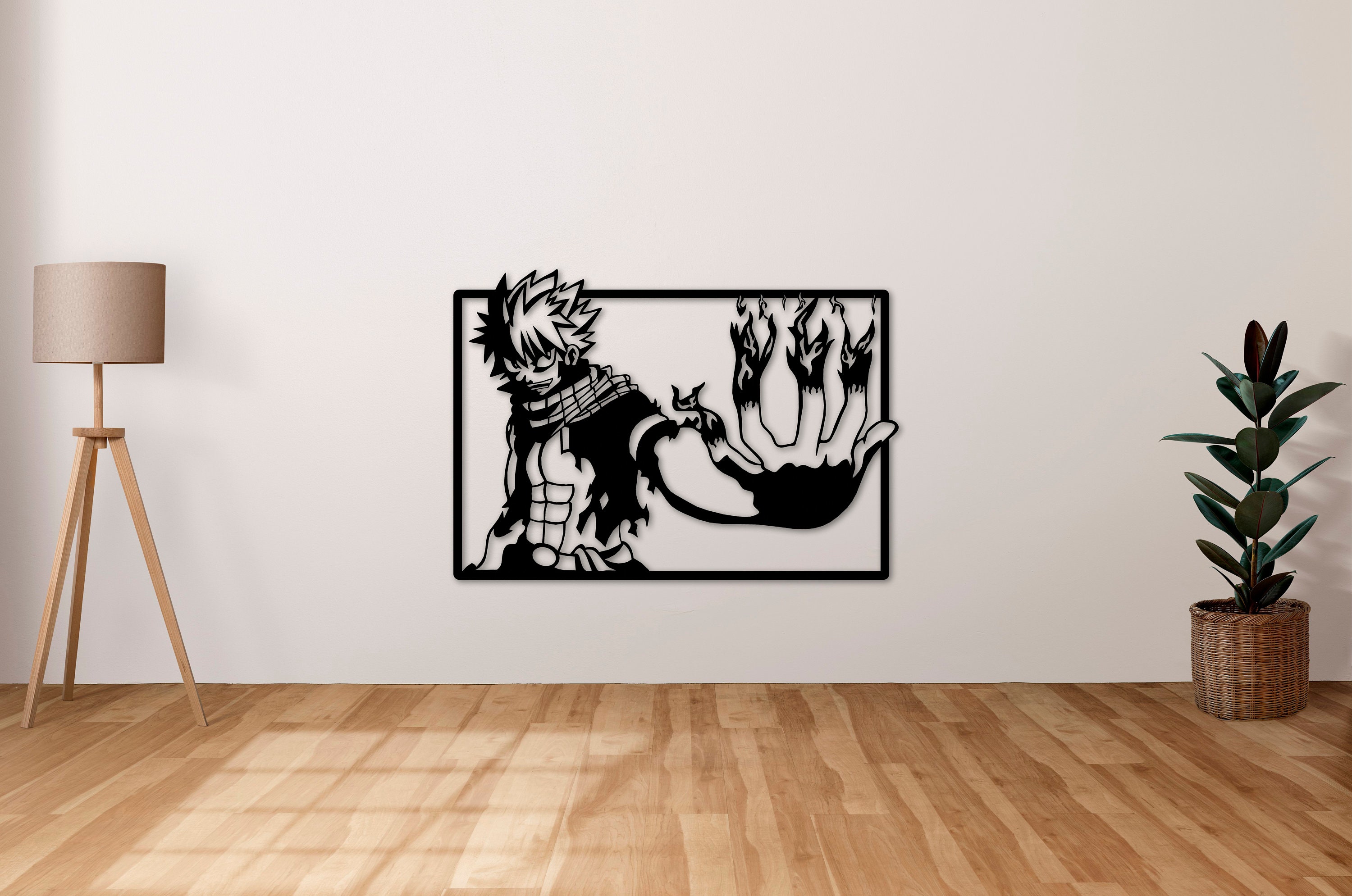 Anime Metal Wall Art Anime Wall Decor - Etsy