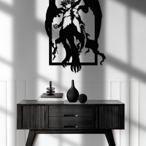 Anime Metal Wall Art Anime Wall Decor - Etsy