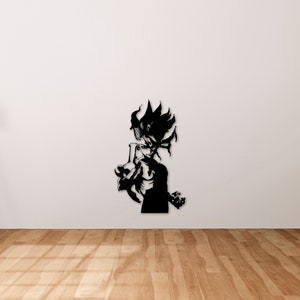 Anime Metal Wall Art Anime Wall Decor - Etsy