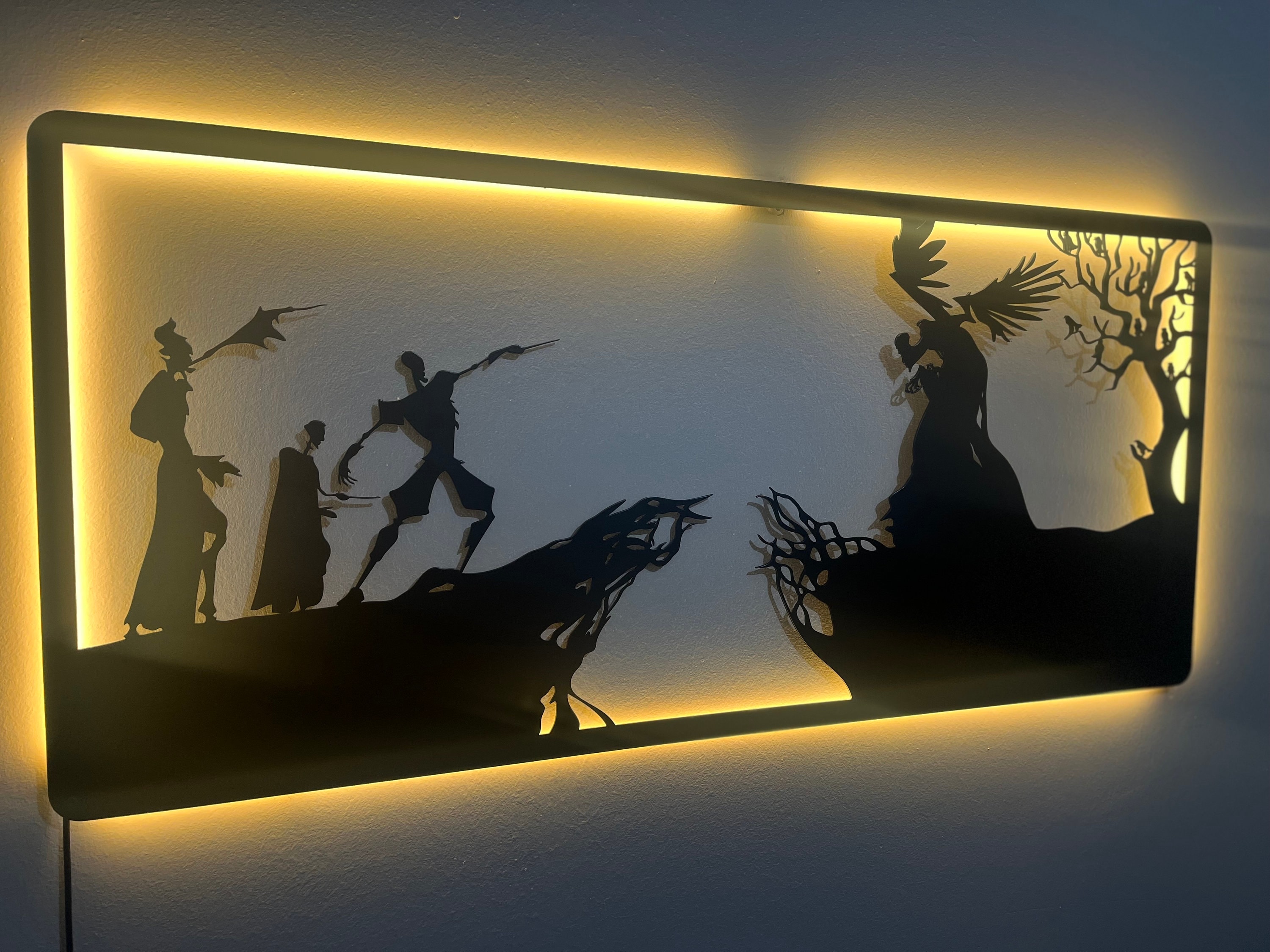 Anime Metal Wall Art Anime Wall Decor - Etsy