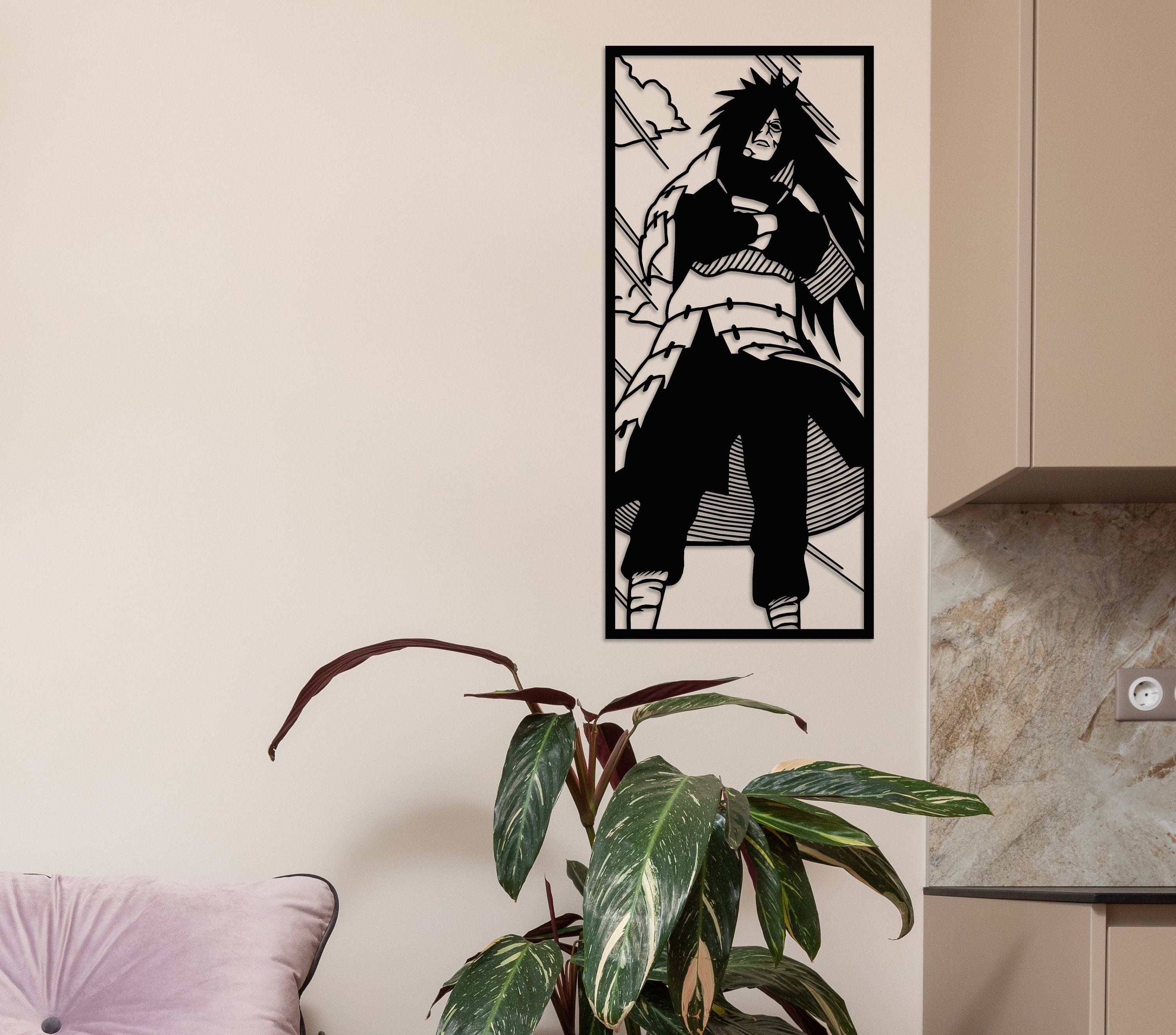 Anime Metal Wall Art Anime Wall Decor - Etsy