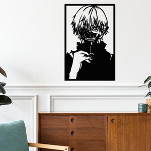 Anime Metal Wall Art Anime Wall Decor - Etsy