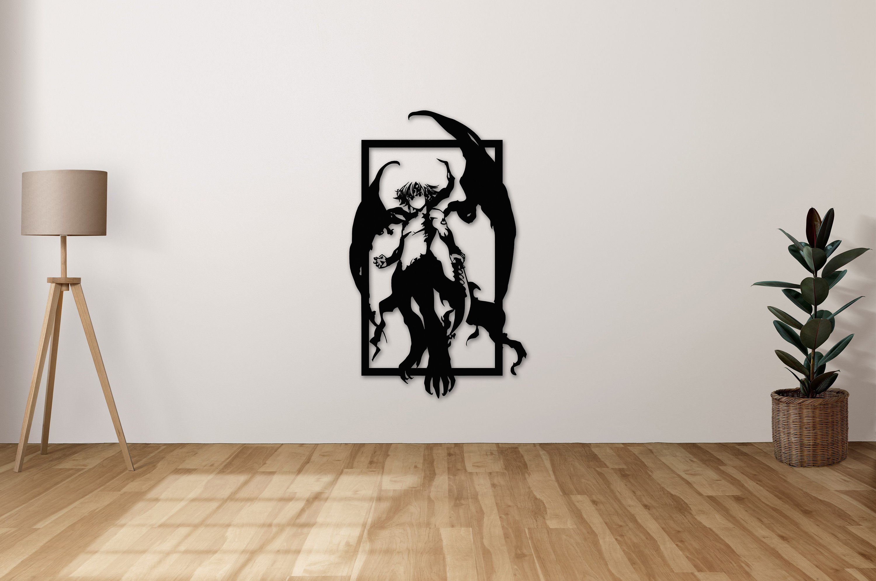 Anime Metal Wall Art Anime Wall Decor - Etsy