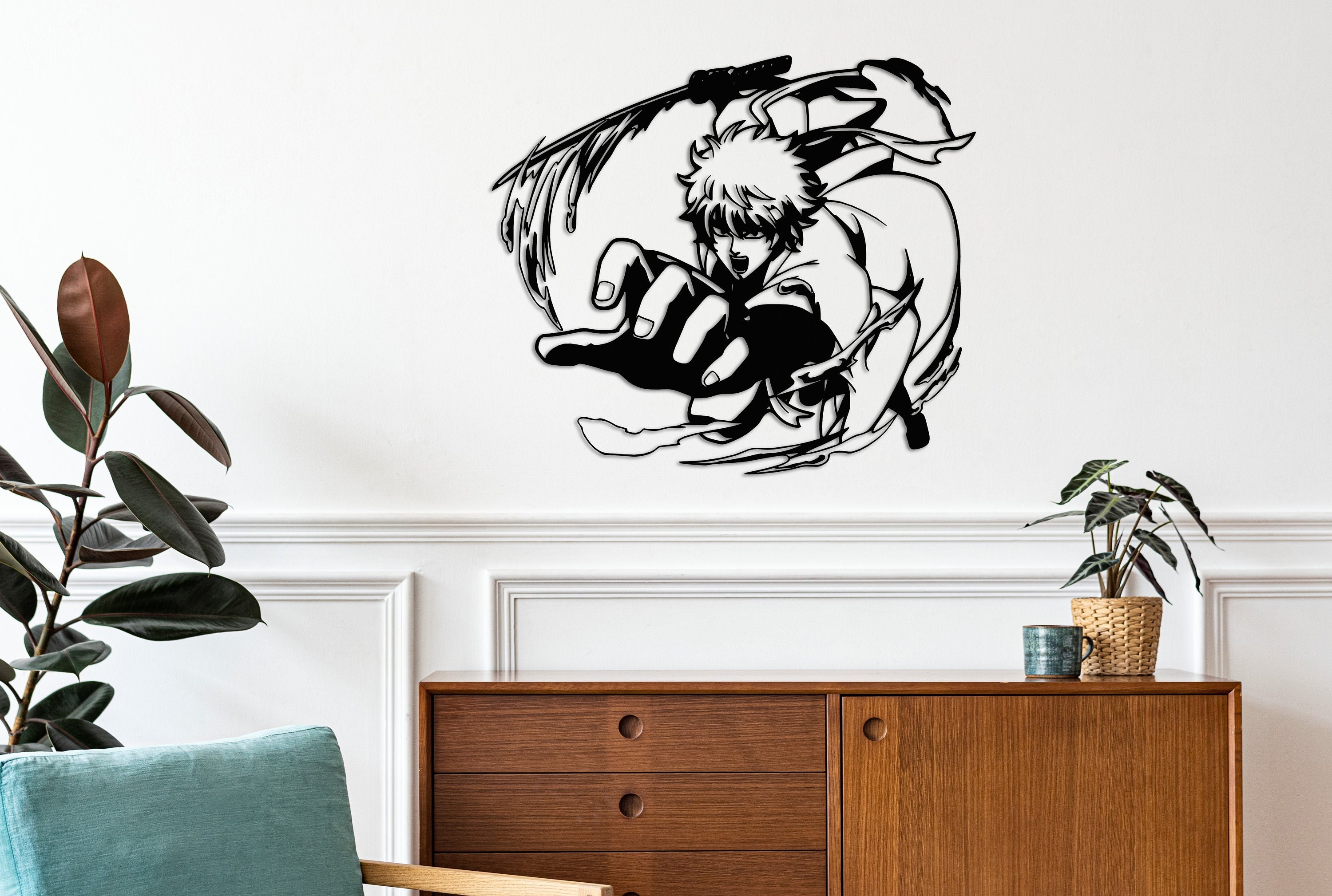 Anime Metal Wall Art - Etsy