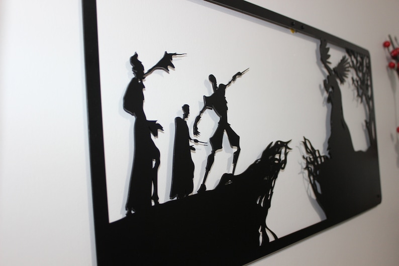 Anime Metal Wall Art Anime Wall Decor - Etsy