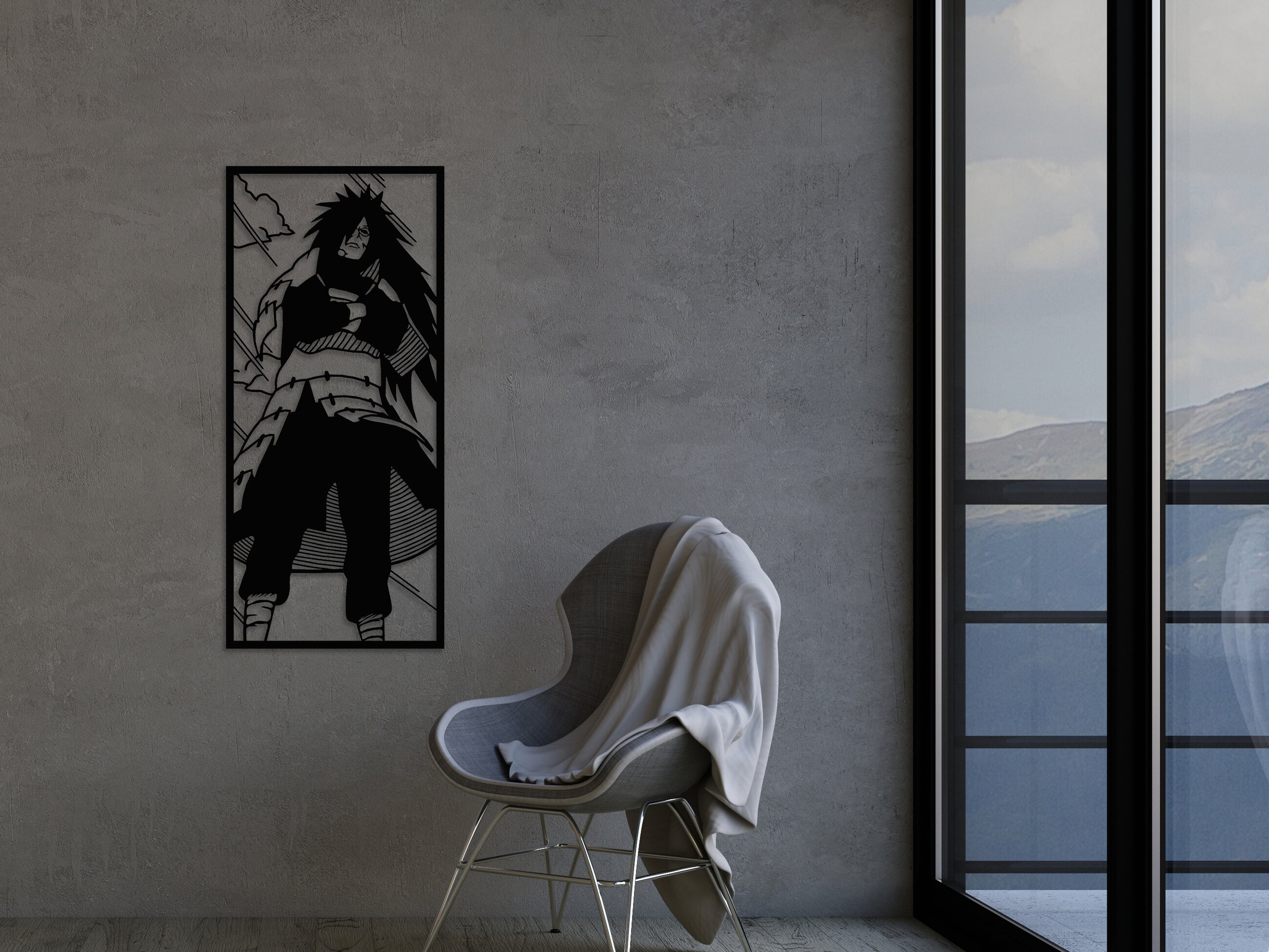 Anime Metal Wall Art Anime Wall Decor - Etsy