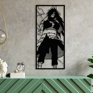 Anime Metal Wall Art Anime Wall Decor - Etsy