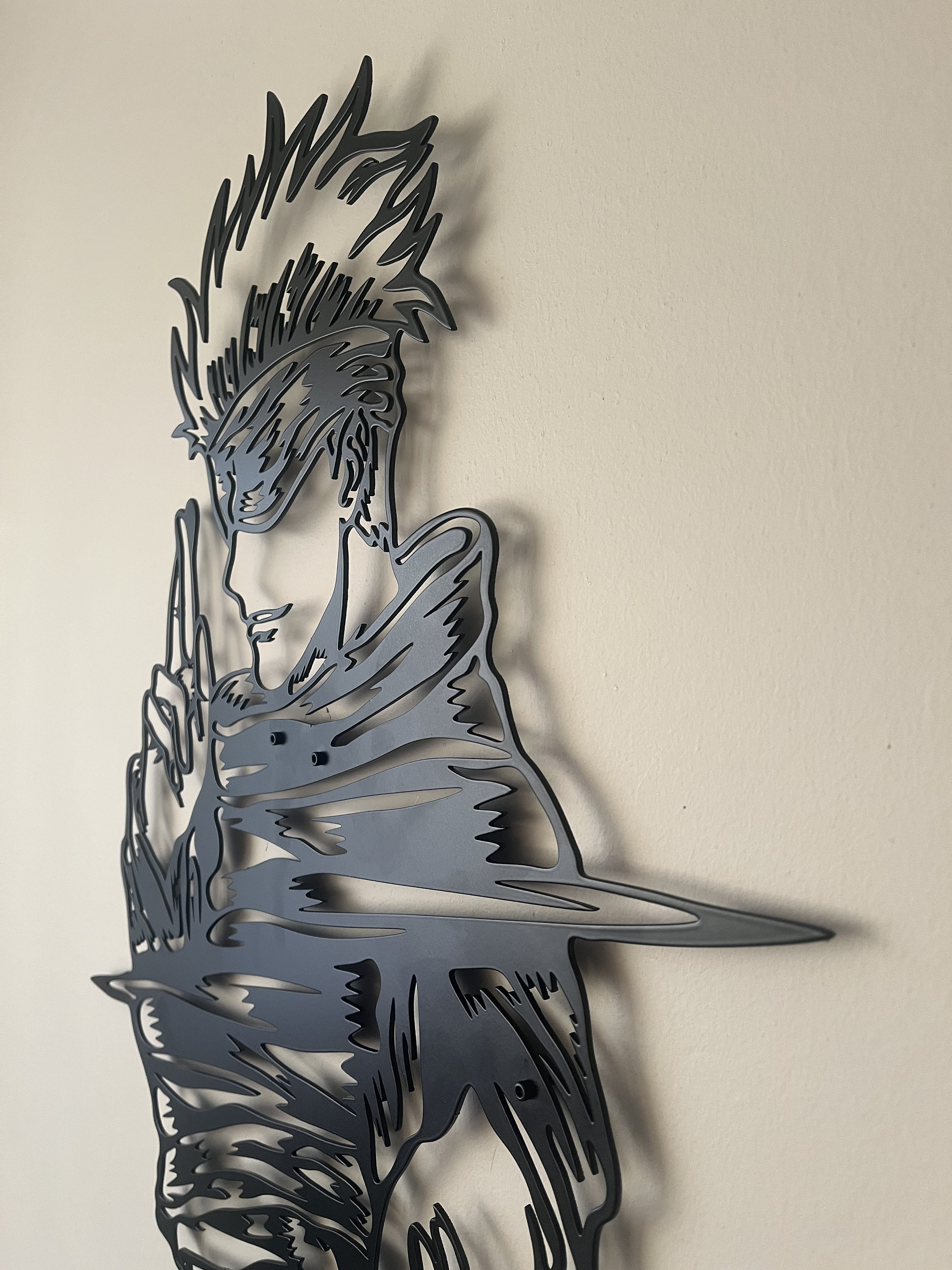 Anime Metal Wall Art Anime Wall Decor - Etsy