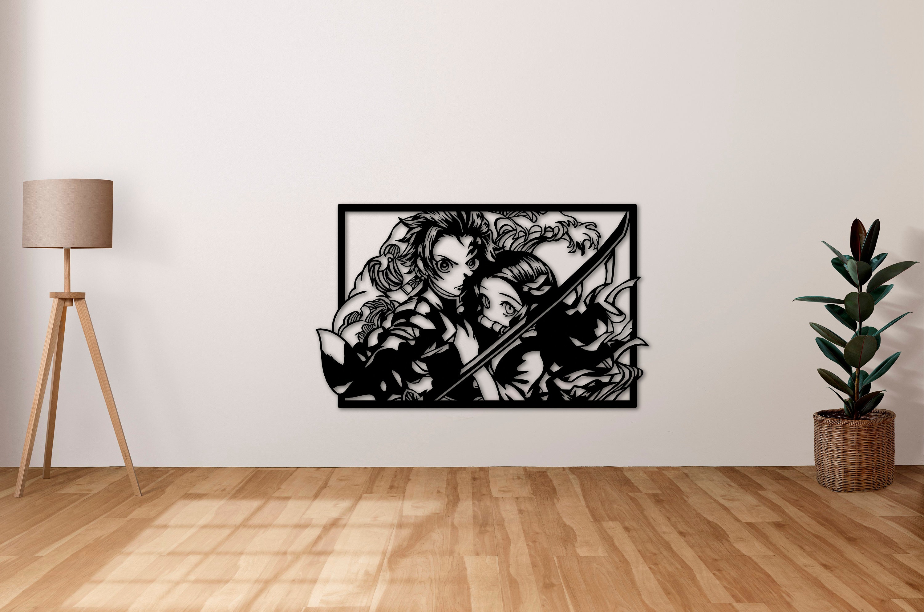 Anime Metal Wall Art Anime Wall Decor - Etsy