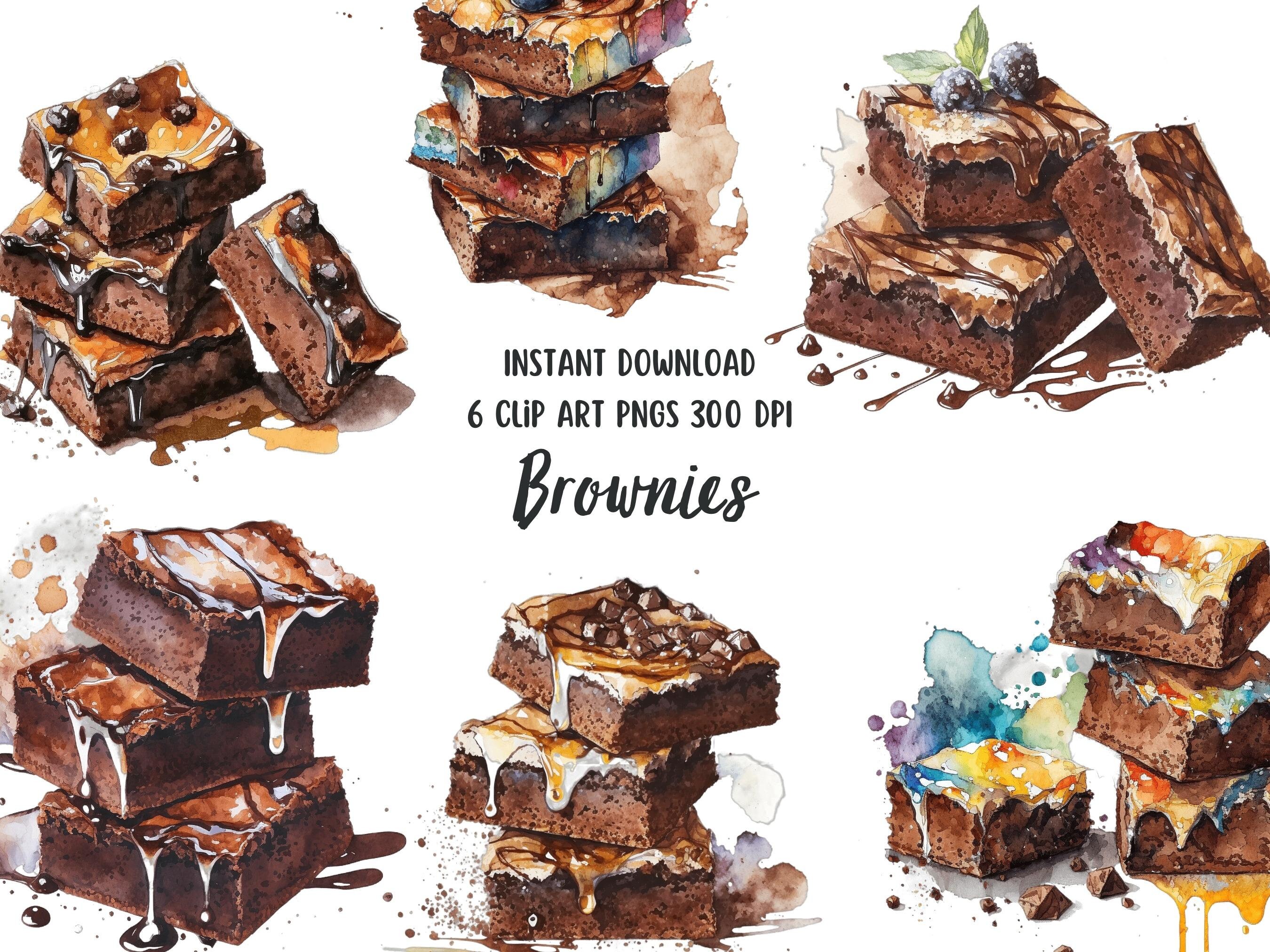 Brownies Clipart