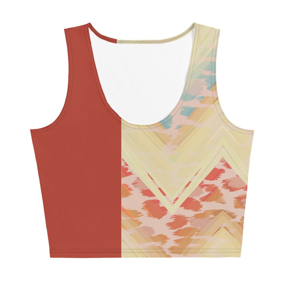 Crop Top, "get the Perfect Fit With Our All-over Printed Body-hugging ...