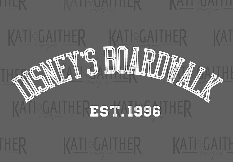 Disneys Boardwalk Resort Digital Download for a Cricut or Silhouette ...